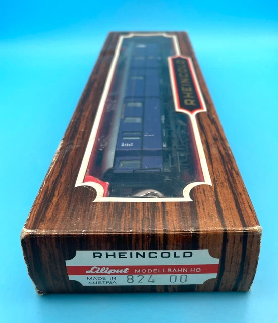 LILIPUT 821 00 Ho Gauge Dr Baggage Car (Gepackwagen) 90 201 + Box £3.99 ...