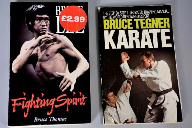 KARATE BY BRUCE Tegner & Bruce Lee Fighting Spirit by Bruce Thomas EUR ...