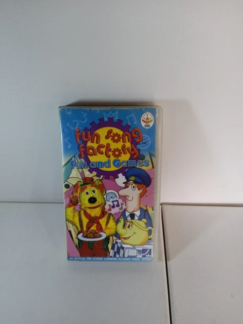 FUN SONG FACTORY Fun And Games Childrens Vhs Video £8.99 - PicClick UK
