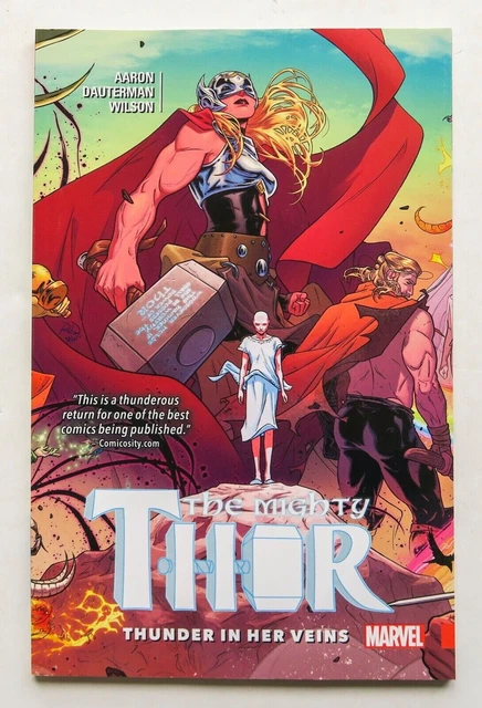 MIGHTY THOR VOL. 1 couverture Jane Foster Dauterman scellée Thunder in ...