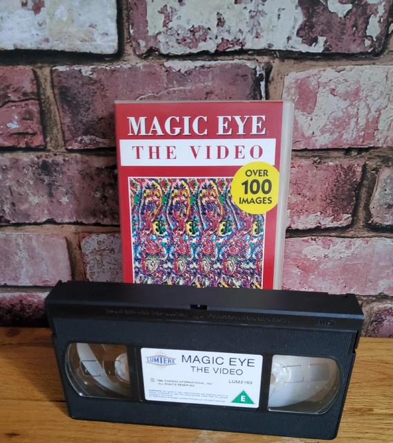 MAGIC EYE - The Video - VHS Tape Volume 1 - 3D Without the Glasses ...