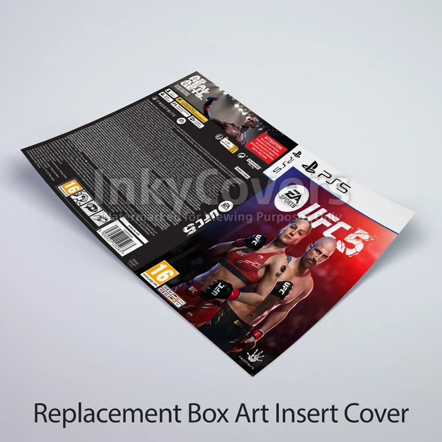 EA SPORTS UFC 5 PS5 Replacement Box Art Case Insert Cover NO GAME £6.99 ...