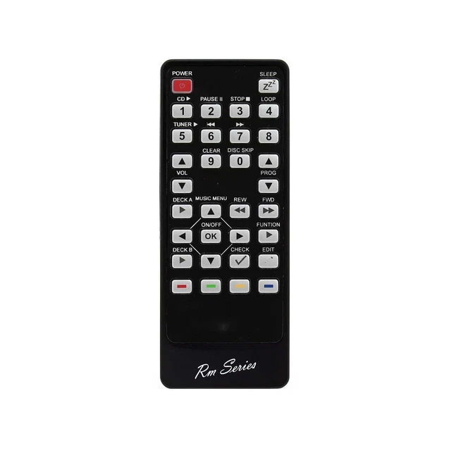 REPLACEMENT REMOTE CONTROL For Sony Hi-Fi Deck Receiver RM-SD70S,MHC ...