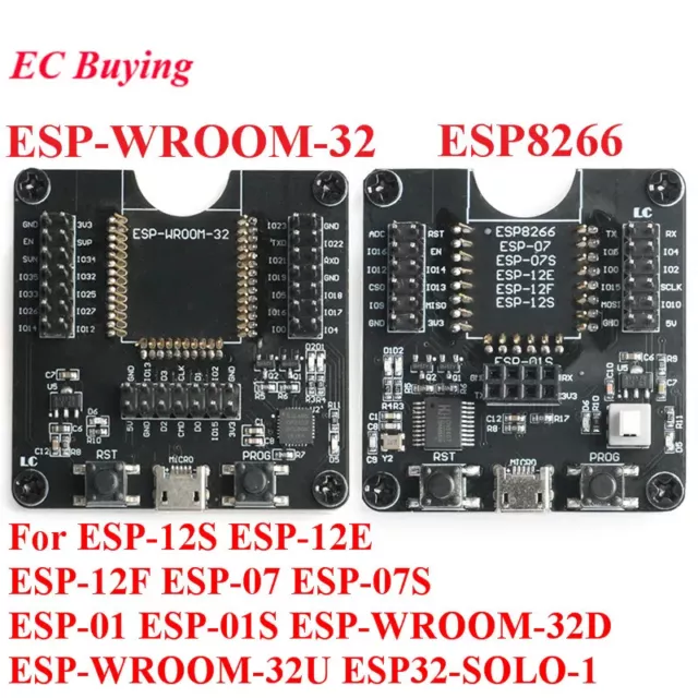 ESP8266 ESP-WROOM-32 DEVELOPMENT Board Test Burning Fixture Tool £9.02 ... ESP8266 ESP-WROOM-32 DEVELOPMENT Board Test Burning Fixture Tool £9.02 ...
