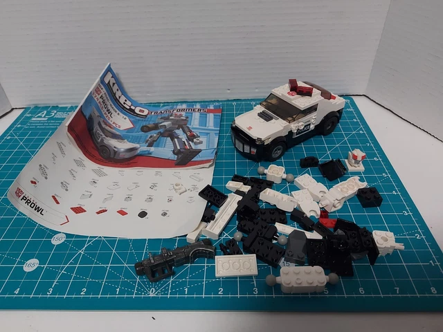 KRE-O PROWL TRANSFORMERS 30690 Hasbro w/ Instructions and extra pieces ...