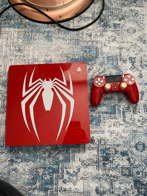 SONY PLAYSTATION 4 Spider-Man 1TB Limited Edition Red (Matching ...