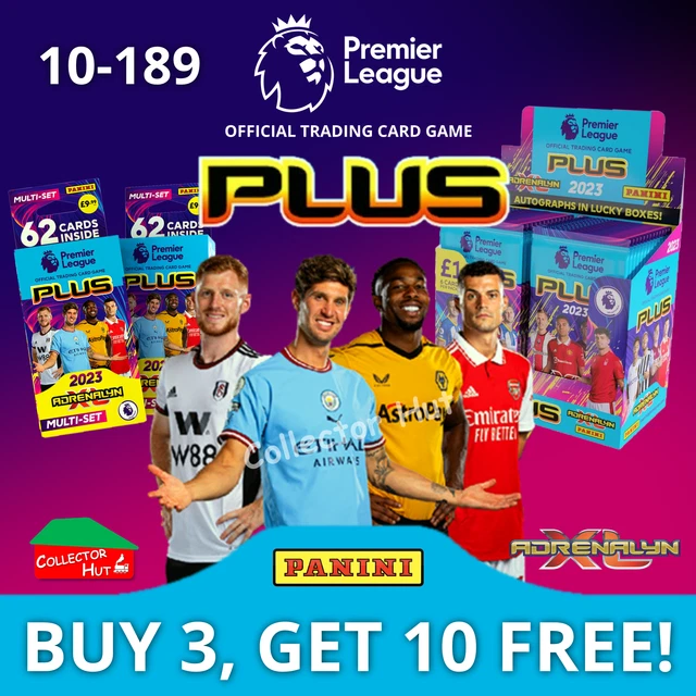PANINI PREMIER LEAGUE Adrenalyn XL PLUS 2023 2022/23 Base Cards #10 ...