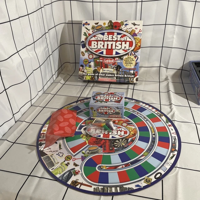 THE BEST OF British Board Game by Drumond Park 2012 Logo Game (12yrs ...