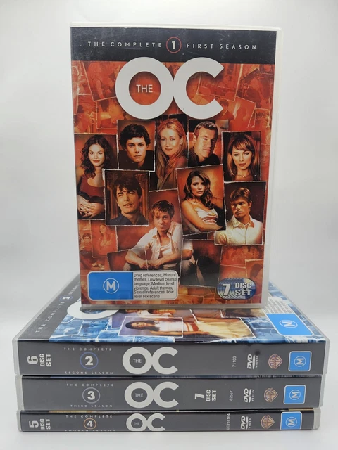 THE OC (DVD, 2003-2006) TV Series, Complete Box Set, Seasons 1-4 - Free ...