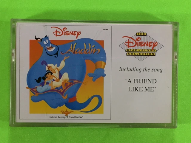 DISNEY ALADDIN, READ Along Collection, Cassette Tape Audio Book £1.50 ...