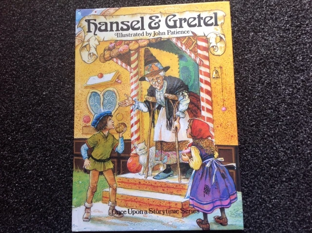 HANSEL AND GRETEL fairy tale illustrated John Patience Vintage ...