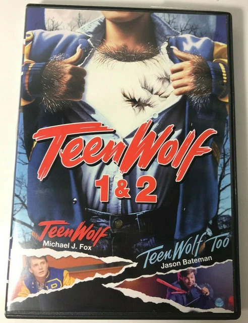 TEEN WOLF 1 & 2 Too 2 Movie Set Michael J Fox Jason Bateman Horror ...