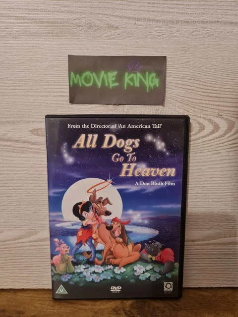 ALL DOGS GO To Heaven (DVD, 1991) Burt Reynolds [Region 2] [UK] Cert U ...