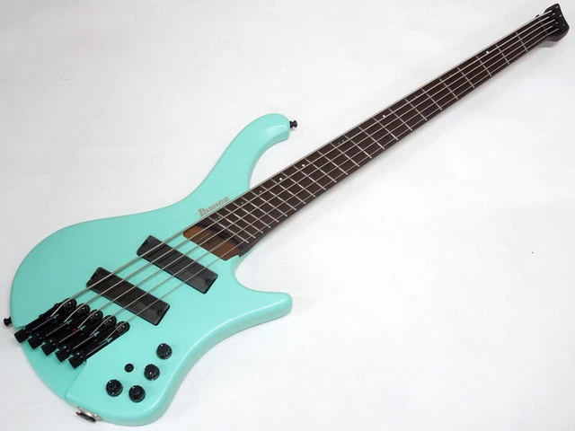 IBANEZ EHB1005MS SFM Headless Base Multi-Scale 5-String Sea Foam Green ...