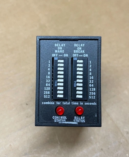 ABB SSAC TIME Delay Relay, 24VDC, TDMB Series, TDMB322 $125.00 ...
