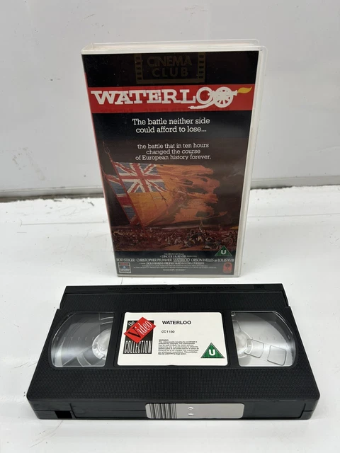 WATERLOO VHS VIDEO tape £1.70 - PicClick UK