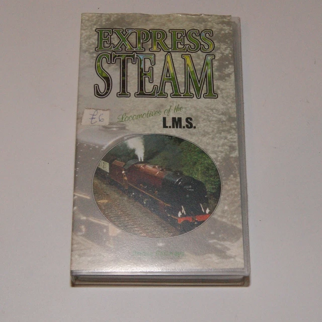 EXPRESS STEAM LOCOMOTIVES of the L.M.S - VHS Video Vintage £0.99 ...