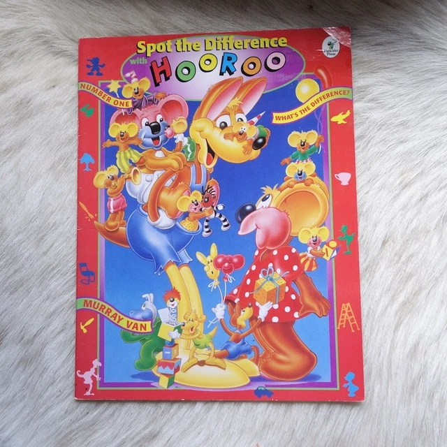 VINTAGE MURRAY VAN Spot the Difference HOOROO Vintage HOO ROO Vintage ...