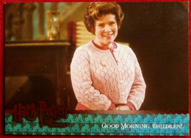 HARRY POTTER ORDER OF THE PHOENIX Card #040 - GOOD MORNING, CHILDREN ...
