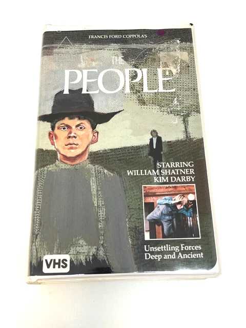 THE PEOPLE VHS Tape 1971 Prism William Shatner Francis Ford Coppola ...
