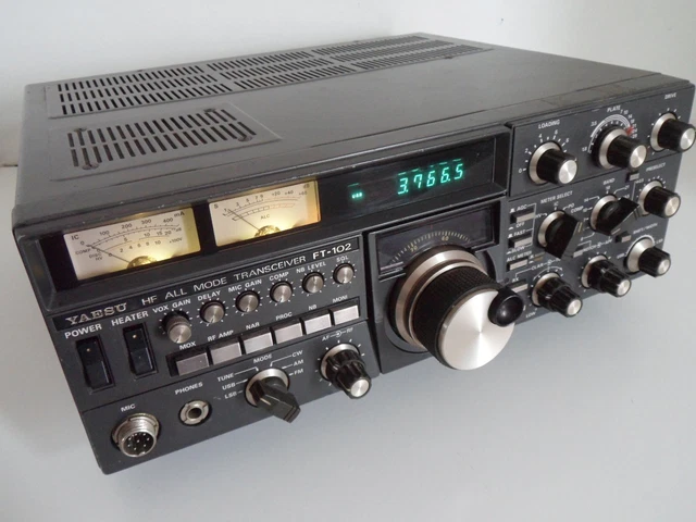 YAESU FT 102 Hf All Mode Transceiver.(For Parts Or Repair).Radio_Trader ...