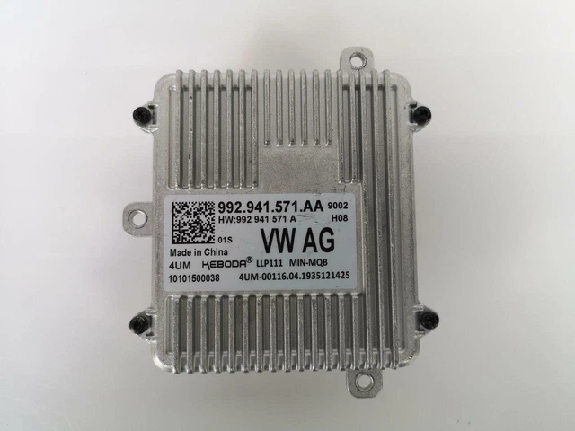 VW AUDI PORSCHE Seat Led Headlight Control Module Ballast 992941571 Aa ...