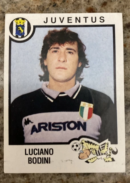 FIGURINA CALCIATORI PANINI 1982-83 : Luciano Bodini Juventus N. 167 Con ...