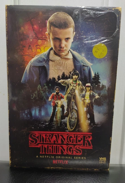 STRANGER THINGS SEASON One VHS Retro Packaging Collector (Blu-Ray + DVD ...
