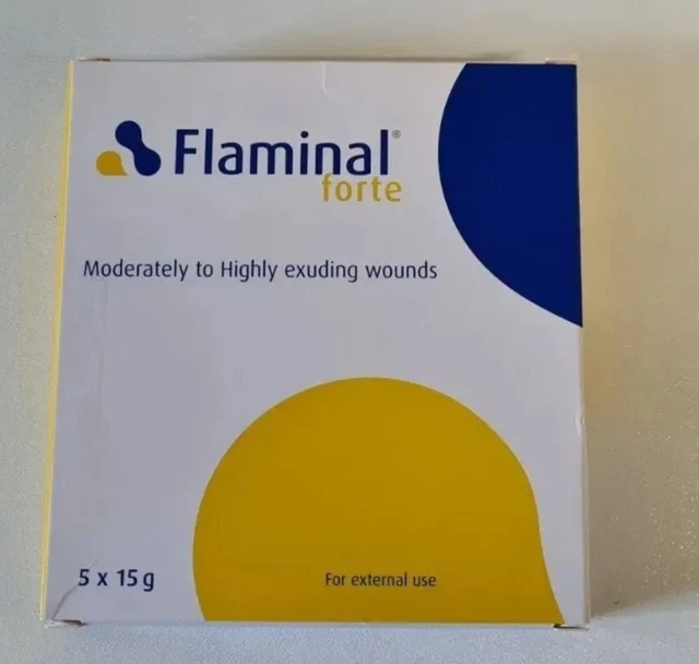 FLAMINAL FORTE GEL 5 x 15g - Moderate to Highly Exuding Wounds £30.00 ...