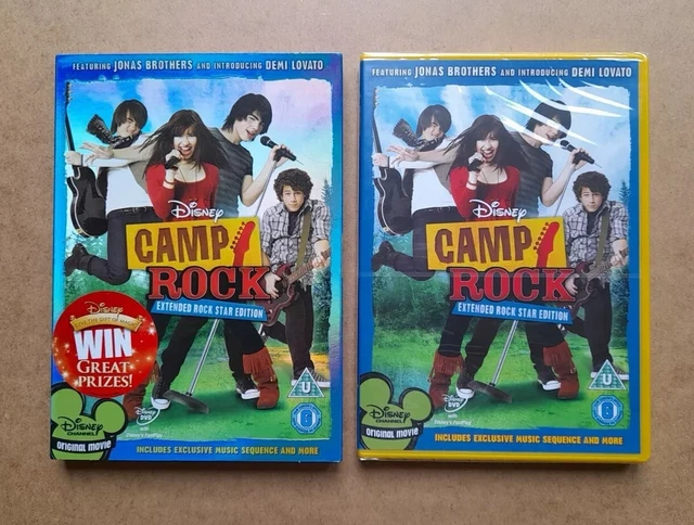 CAMP ROCK DVD - Disney Musical Feel-Good Family Movie - Extended ...