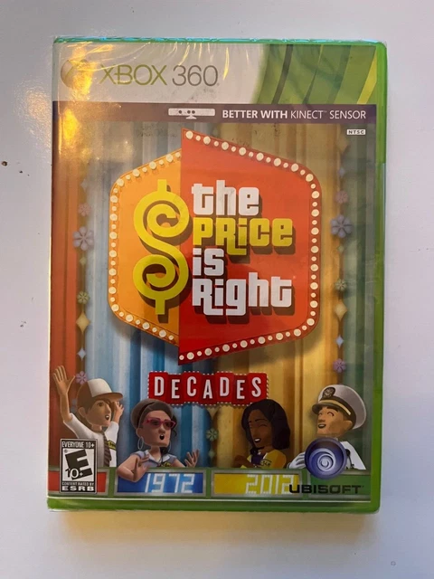 THE PRICE IS Right Decades (Microsoft Xbox 360, 2011) New Factory ...
