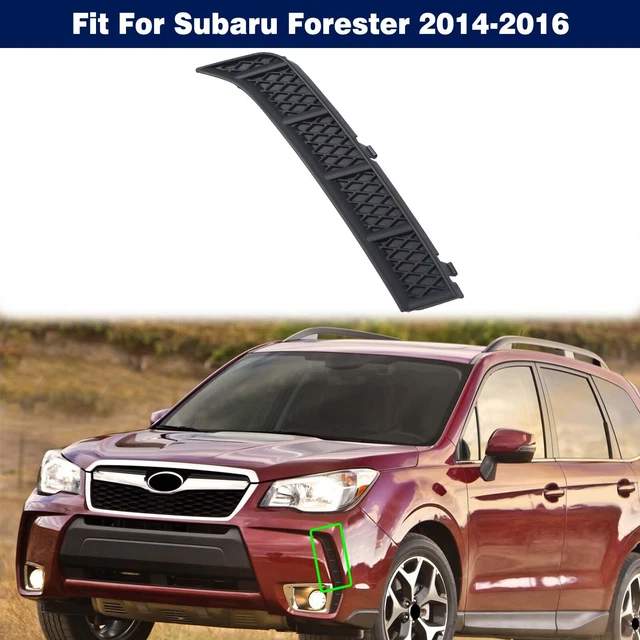 LEFT SIDE FRONT Bumper Grille Trim Molding Strip for Subaru Forester ...