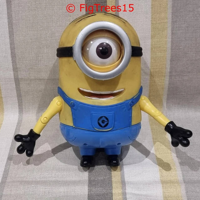 MINIONS STUART ONE Eyed Talking Minion Despicable Me Thinkway Toys D81 ...