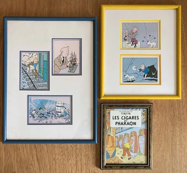 LOT DE 3 cadres Tintin cartes postales EUR 1,00 - PicClick FR