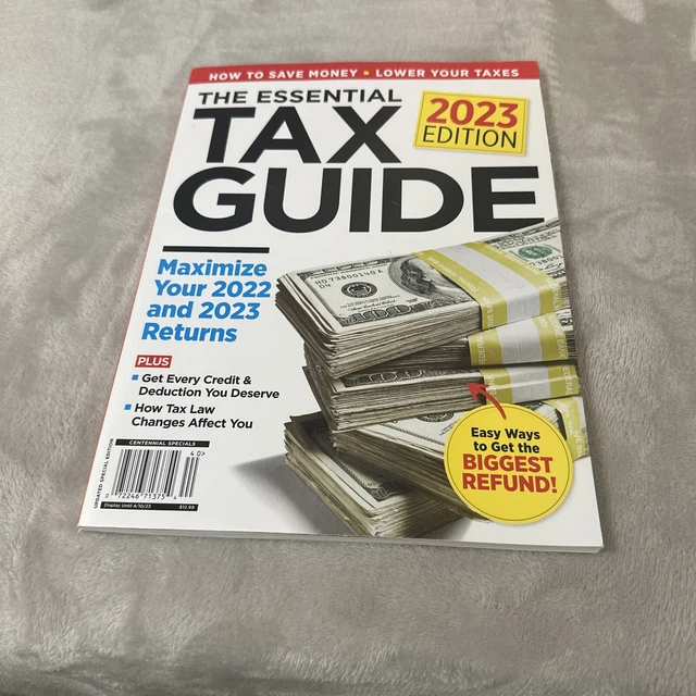 THE ESSENTIAL TAX Guide 2023 Edition Magazine Maximize 2022 and 2023 Returns NEW £7.83 - PicClick UK