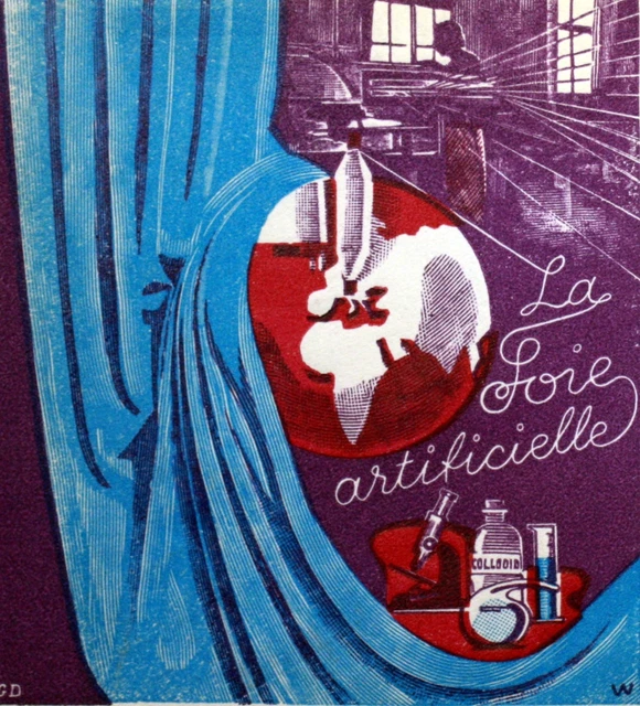 YT 1017 THE ARTIFICIAL SILK CHARDONNET FRANCE FIRST DAY FDC BESANCON ...
