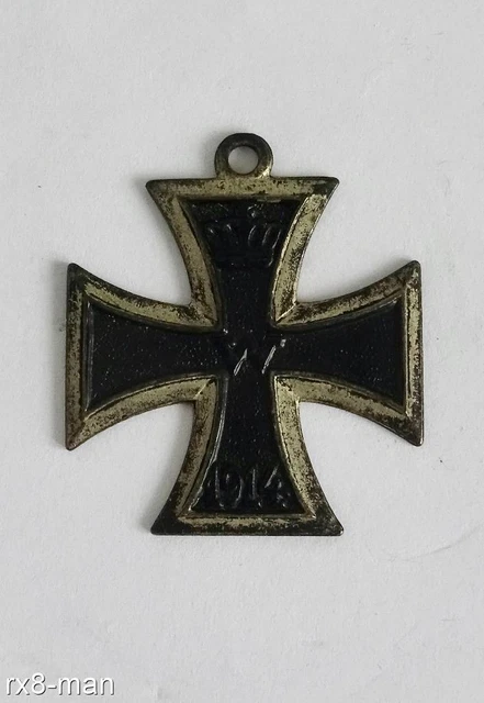 1914 WW1 WWI Imperial German Iron Cross 2Nd Class Miniature Medal £9.99 - PicClick UK