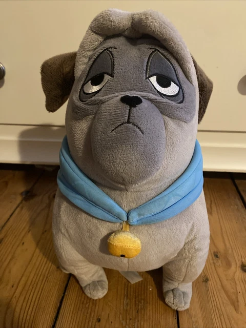 DISNEY STORE POCAHONTAS Percy dog soft plush toy stuffed animal 13" pug ...