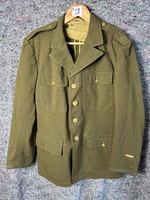 ORIGINAL US ARMY WW2 Class A Uniform Jacket - 39" Large Chest - 1940 ...