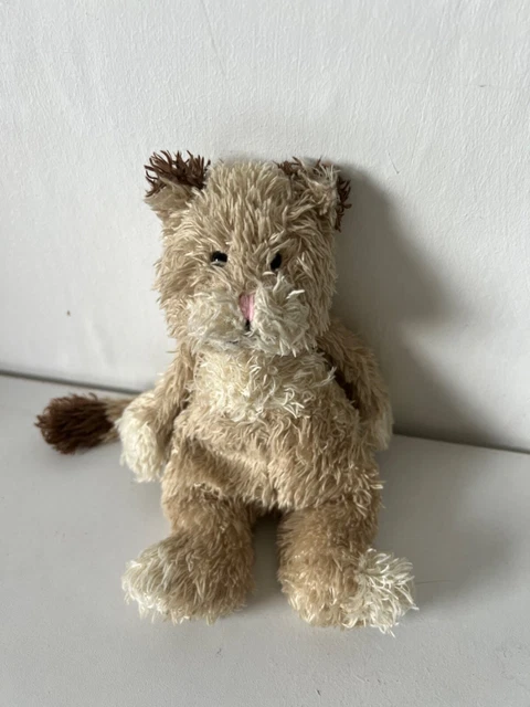 RARE JELLYCAT - Bunglie Katie Kitten Tot - Tiny Soft Plush Beanie Toy 7 ...