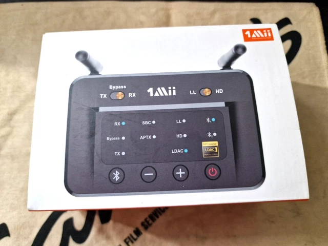 1MII B03PRO BLUETOOTH Transmitter Receiver Certified LDAC w/Audiophile ...