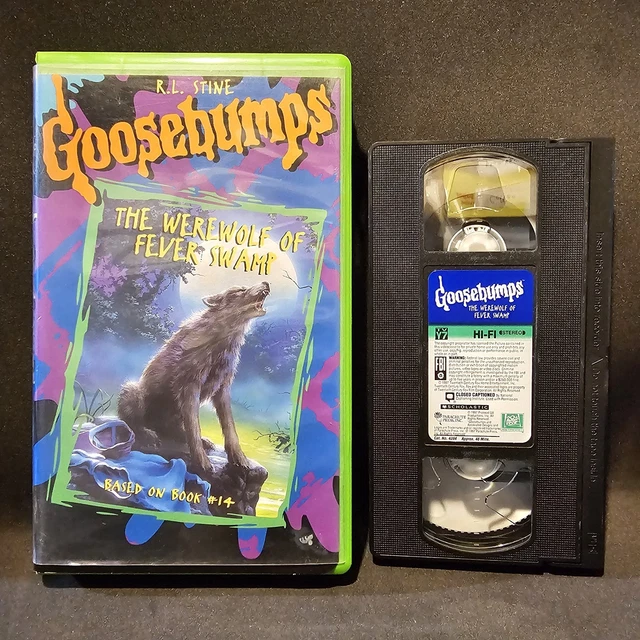 GOOSEBUMPS THE WEREWOLF of Fever Swamp VHS Tape 1997 Based on Book #14 ...