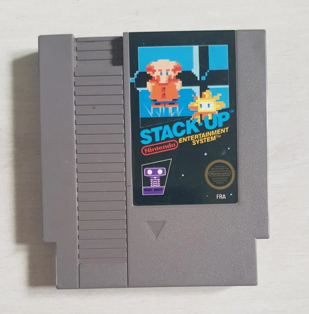 RARE JEU NINTENDO Nes Stack Up Asd original EUR 499,90 - PicClick FR