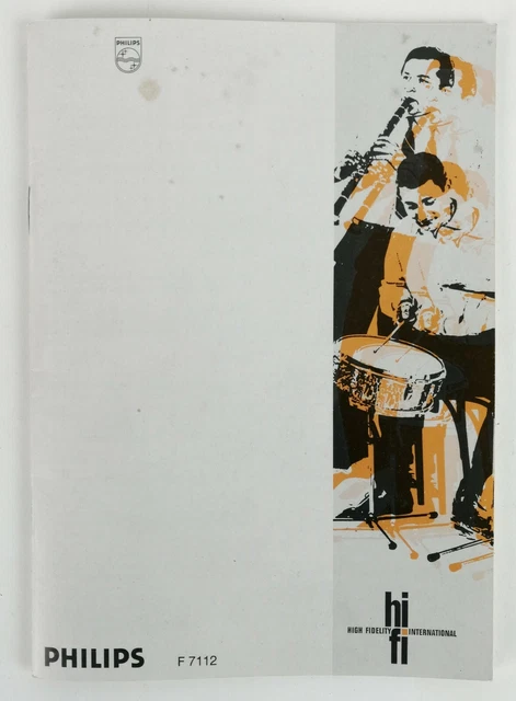 PHILIPS F-7112 - Original Manual - For Turntables £20.58 - PicClick UK
