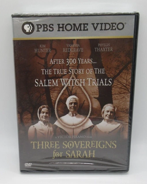 THREE SOVEREIGNS FOR Sarah Dvd Documentary, True Story Salem Witch ...