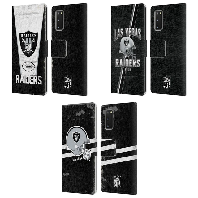 NFL LAS VEGAS Raiders-Logo Kunst Lederen Book Cover Voor Samsung ...