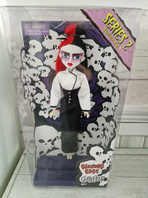 BLEEDING EDGE GOTH Doll BeGoth Series 2 Suzisin Ful (black/red hair ...