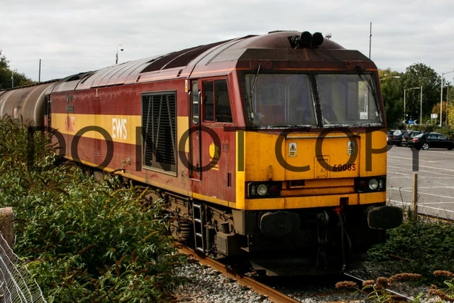 UK DIESEL TRAIN Railway Photograph Of Class 60 60085 Loco. Rm60-432 £1. ...