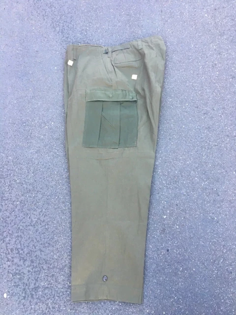 US WW2 M-1943 M43 Field Cotton OD Trousers HBT Pockets Pants 1945 50 X ...
