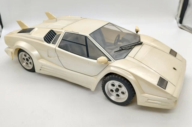 VINTAGE KYOSHO LAMBORGHINI Countach Kelron 4259 Chassis remote control ...